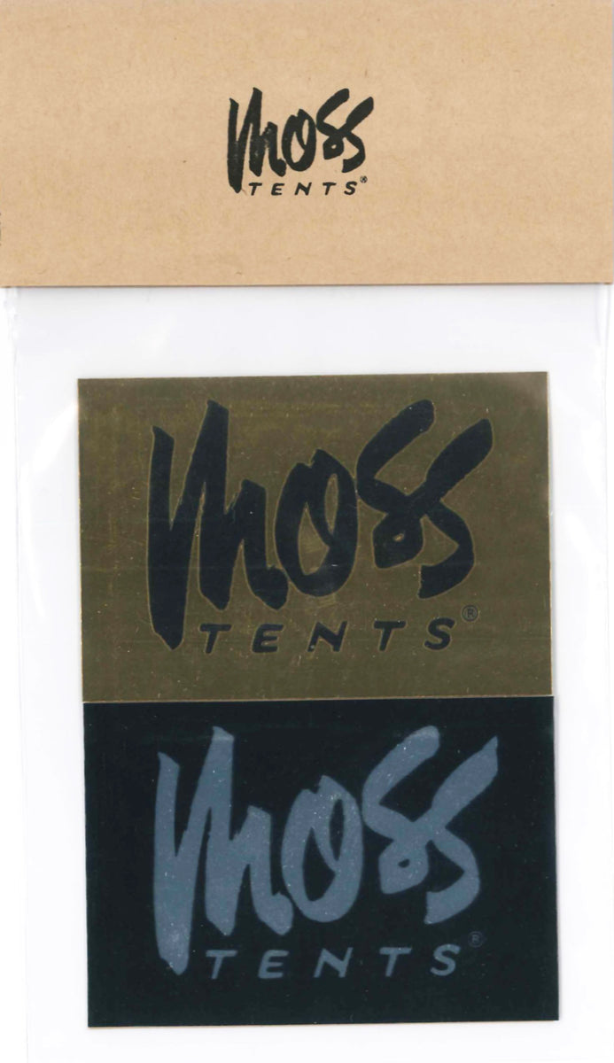 METAL LOGO STICKER – MOSS®TENTS ONLINE